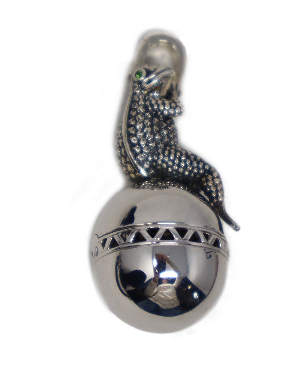 Kieselstein-Cord Sterling Silver Frog Locket – Michael's Consignment NYC